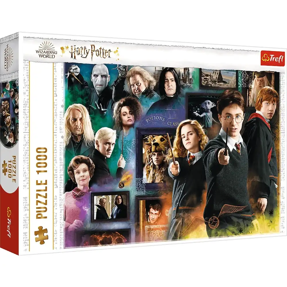 Trefl - Harry Potter Wizards' World Puzzle 1000 Pieces - 10668