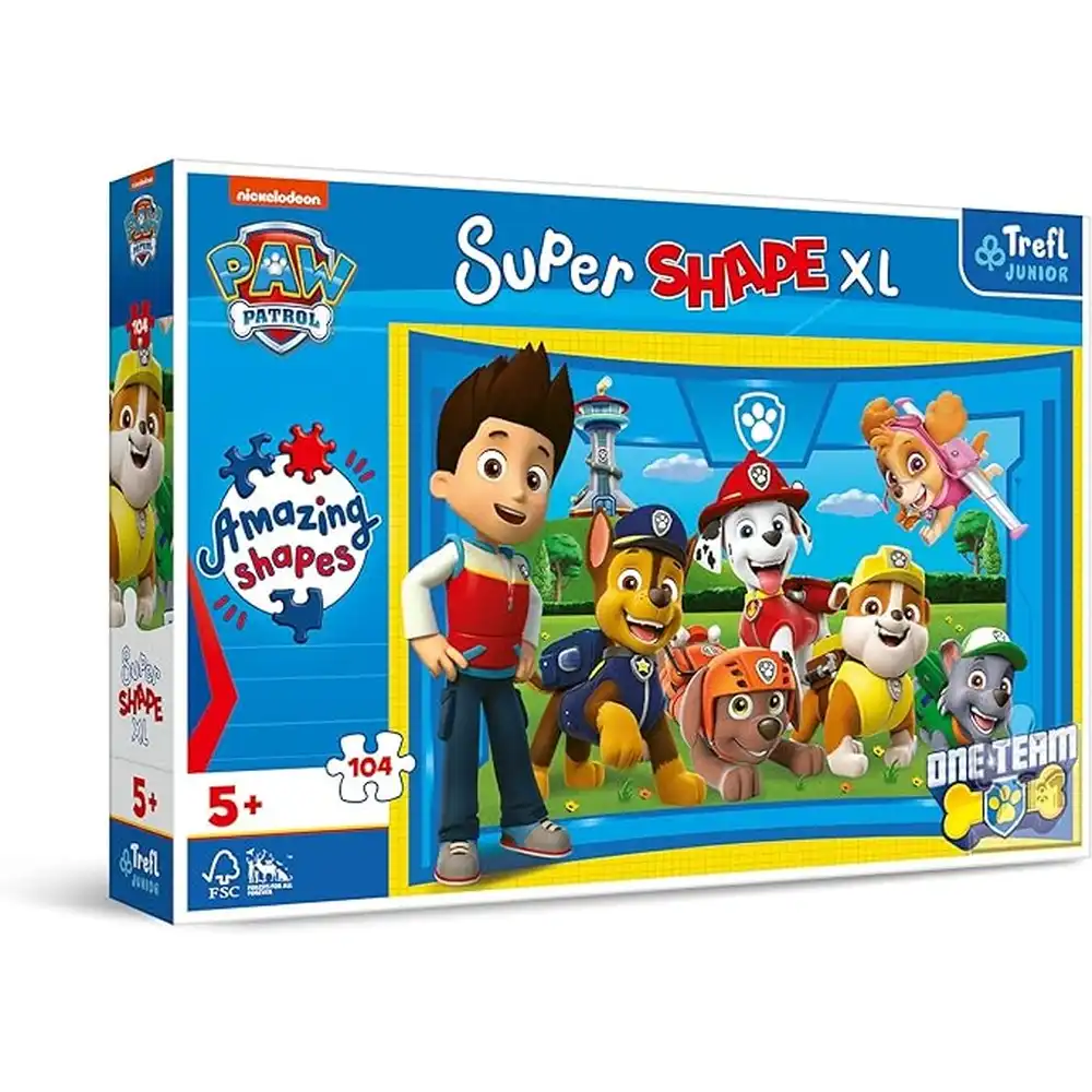 Trefl - Paw Patrol Pups Friends Puzzle 104 Pieces - 50016