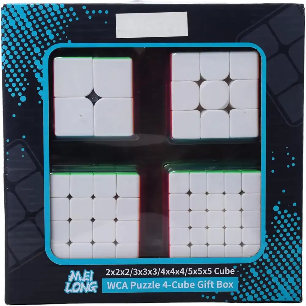 Moyu Puzzle 4 Cube Box (2x2,3x3,4x4,5x5) - MF9317