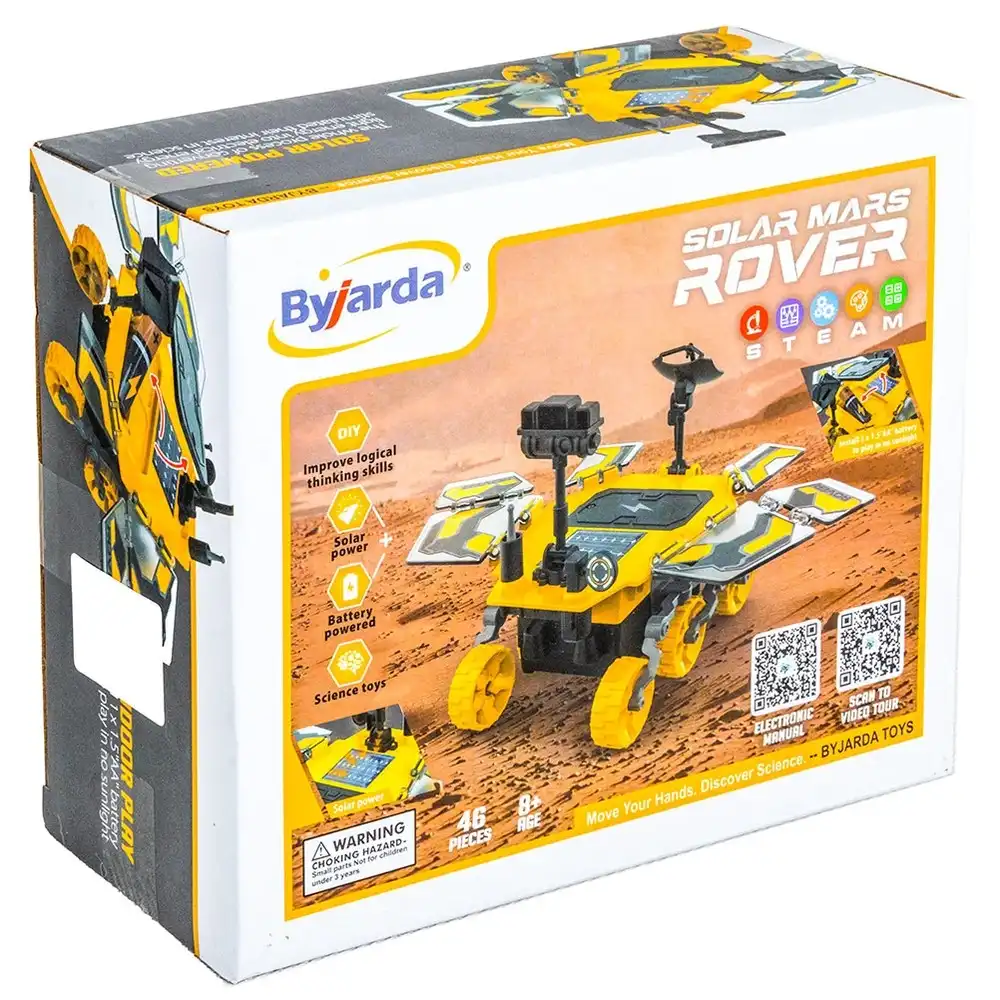 STEAM Solar Power Mars Rover Kit - 46 Pieces - HXC0101