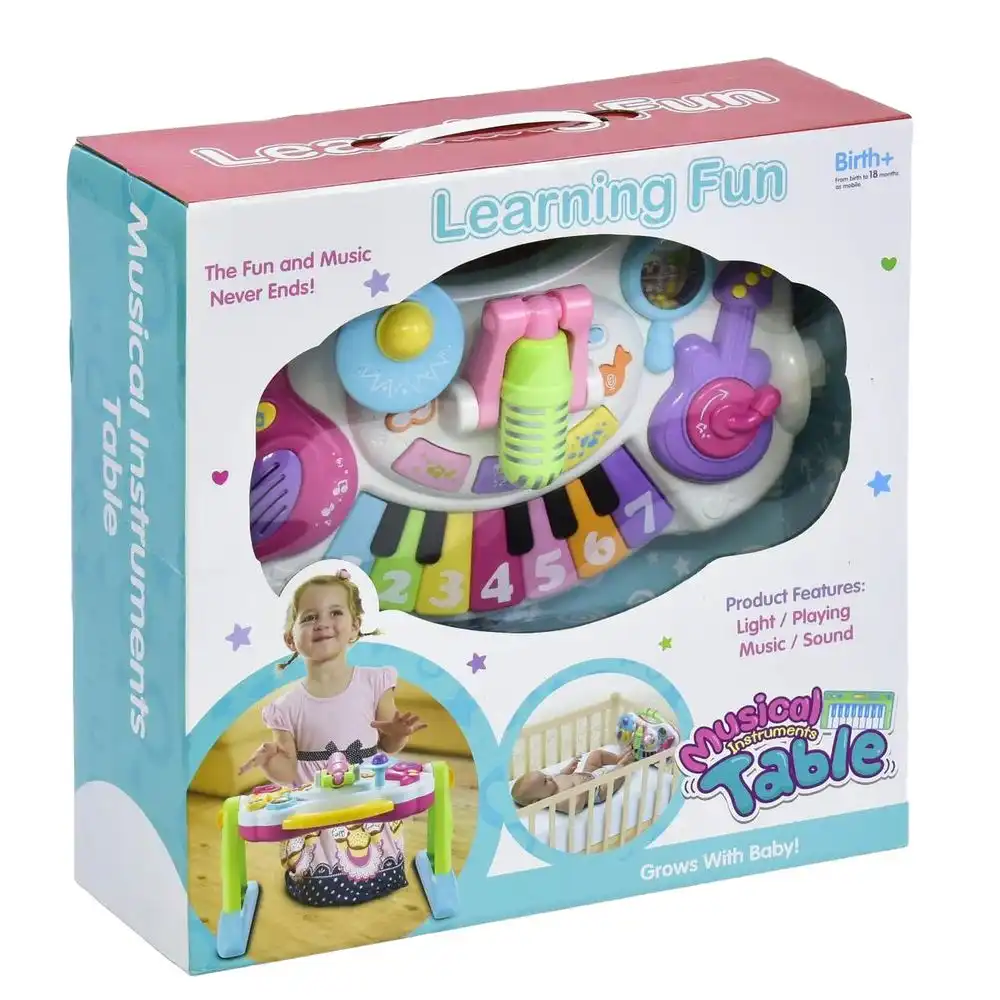Learning Fun Musical Instruments Table - 35906