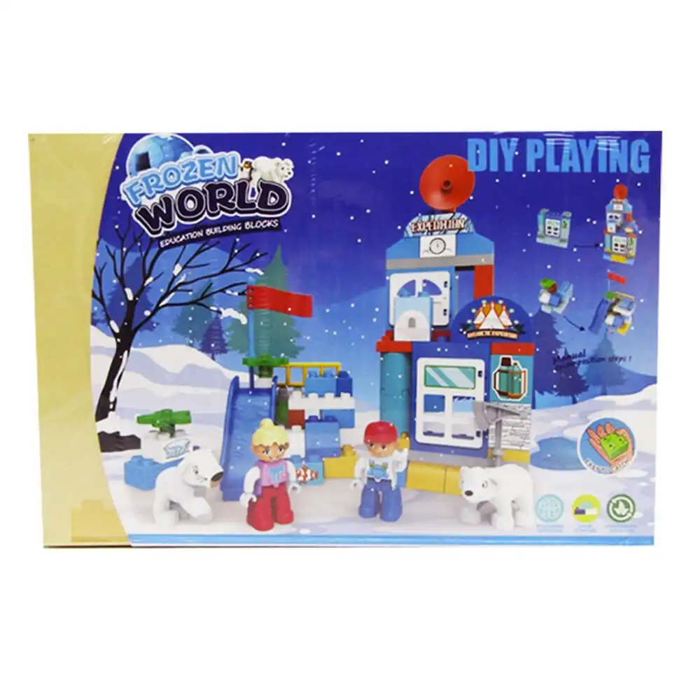 Frozen World Building Blocks 64 Pieces - 114