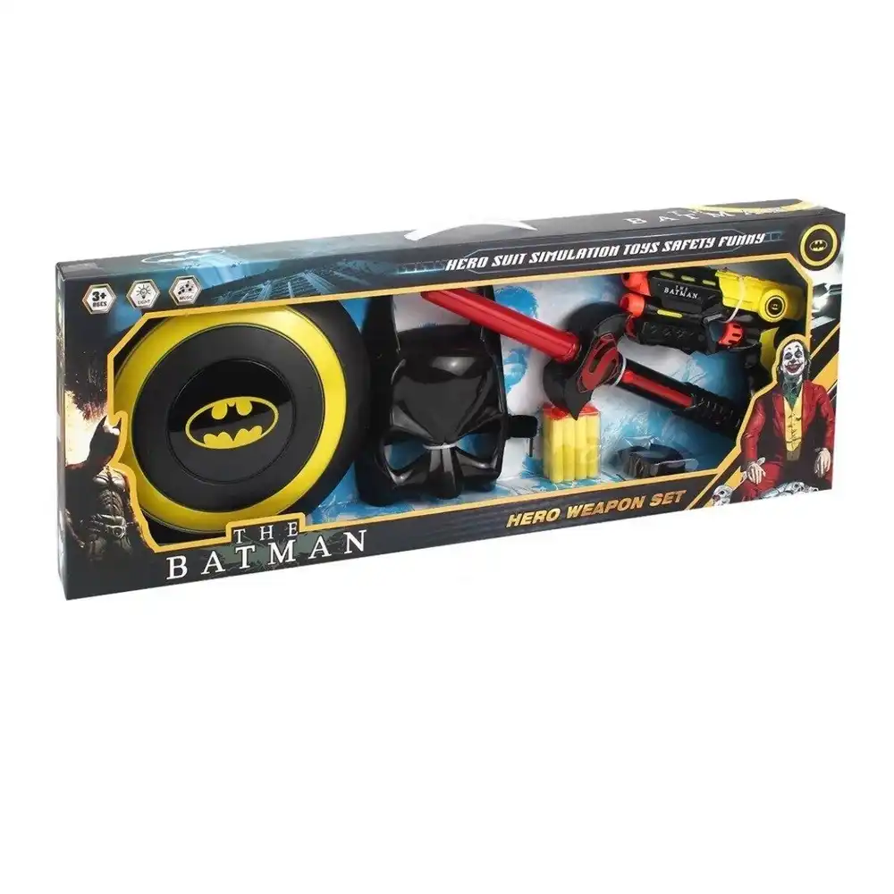 Avengers Batman Hero Weapon Set with Mask and Shield - MYX089