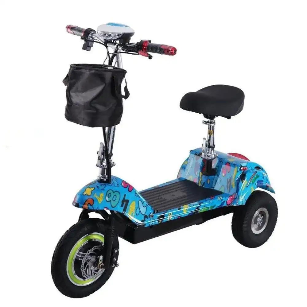 Caster Electric Rides on Scooter with Basket 24V - Numerical - BD-00724