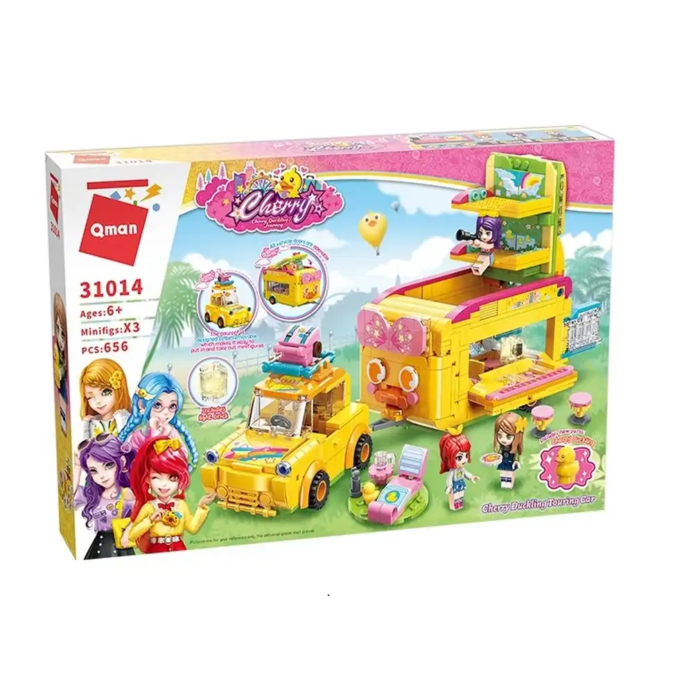 Qman - Cherry Duckling Touring Car 656 Pieces - C31014