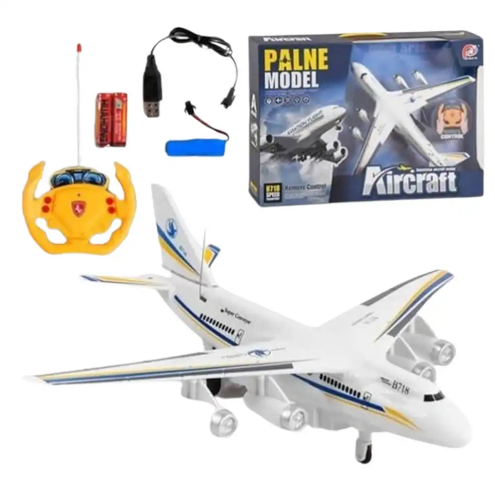 Plane Model Aircraft Remote Control with Lights - PY198-1