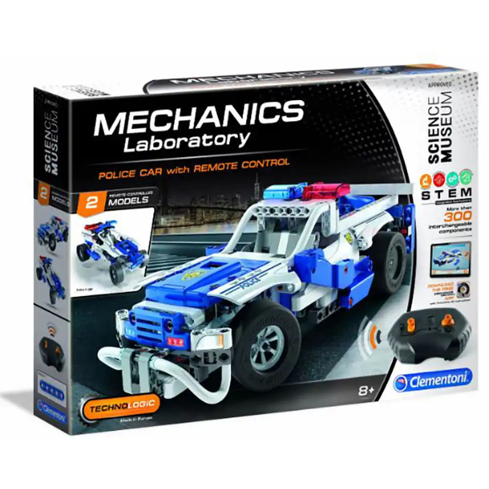 Clementoni - Mechanics Laboratory Police Car - 61874