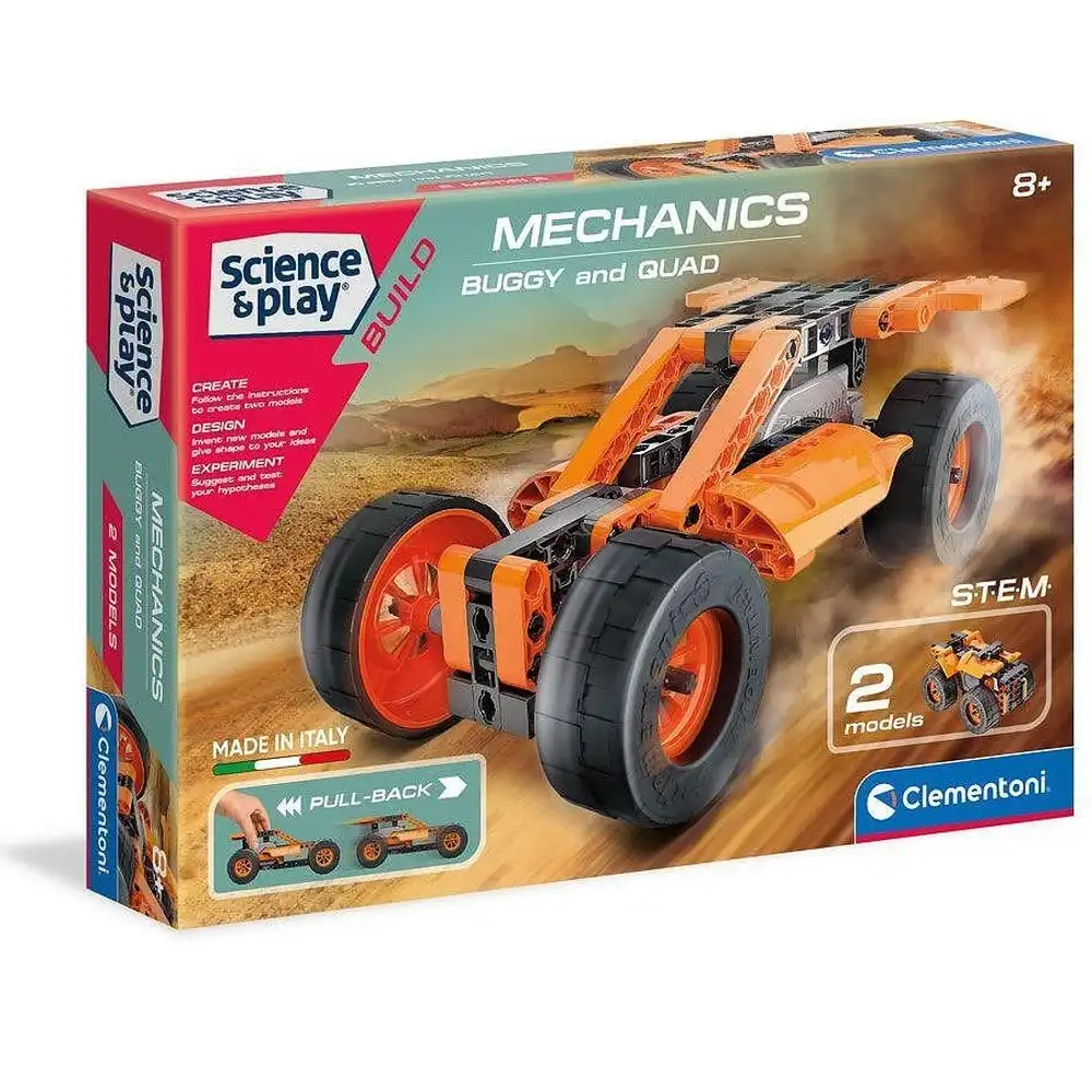 Clementoni - Science & Play Mechanics Buggy and Quad - 75056